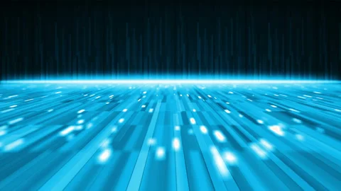 Blue electronic loop background animatio... | Stock Video | Pond5