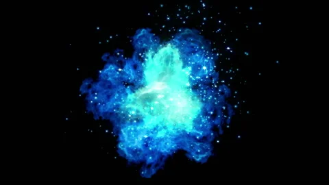 Blue Fire Explosion Stock Video Footage | Royalty Free Blue Fire ...