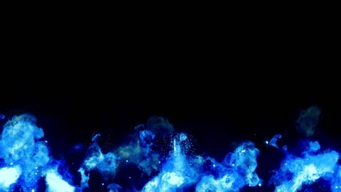 Blue Fire Flame Explosion Stock Footage ~ Royalty Free Stock Videos | Pond5
