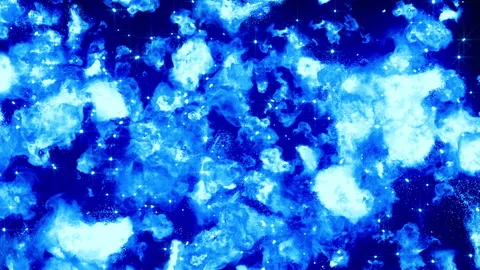 blue explosion shine fire particle loop ... | Stock Video | Pond5