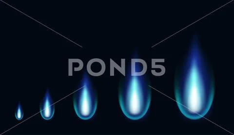 Blue fire animation sprites. Animation ~ Clip Art #168982463