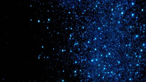 Blue Glitter Falling. Abstract Backgroun... | Stock Video | Pond5