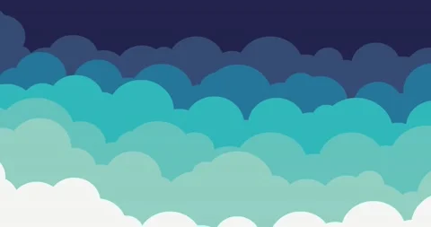 blue gradient cloud background animation | Stock Video | Pond5