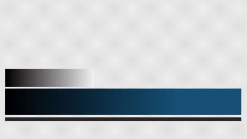 Blue gradient news comp lower third - 4k... | Stock Video | Pond5