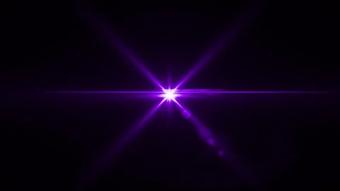 Blue light ray with dust and particles e... | Stock Video | Pond5