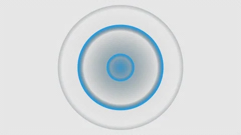 Blue light wave diffusion animation. | Stock Video | Pond5