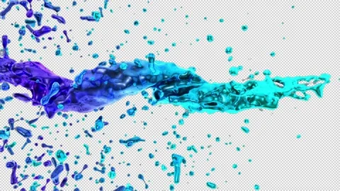 Splash Liquid Logo Stock Videos – Royalty-Free HD & 4K Videos