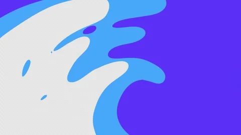 Blue liquid transition with alpha channe... | Stock Video | Pond5