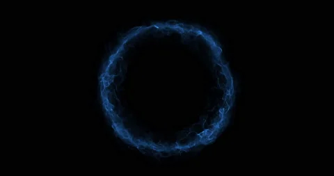 Blue magic circle explosion | Stock Video | Pond5