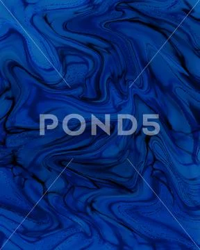 Blue marble texture. Liquid shiny blue stone texture. Illustration ...