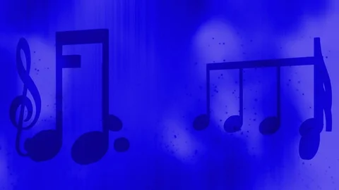 Looping Music Background Blue Looping Motion Design Stock Footage ...