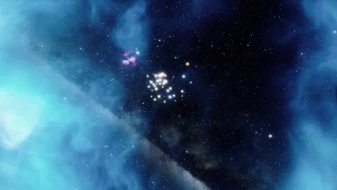 Space Flight Through Nebula Stock Video Footage | Royalty Free Space ...