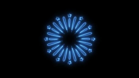 Light Blue Fireworks Stock Videos – Royalty-Free HD & 4K Videos