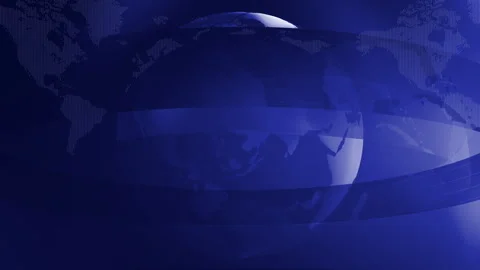 Blue News Background in Loop | Stock Video | Pond5