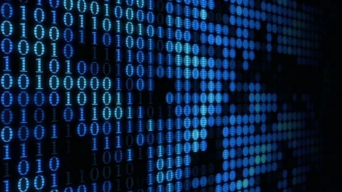 0 and 1 Computer Stock Video Footage | Royalty Free 0 and 1 Computer ...