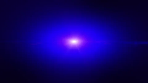 Blue optical shine light lens flares fli... | Stock Video | Pond5