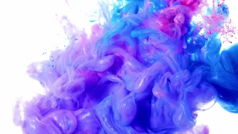 Blue Paint Explosion. A Powerful Burst o... | Stock Video | Pond5
