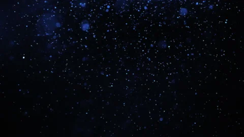 Blue particles falling from right to lef... | Stock Video | Pond5