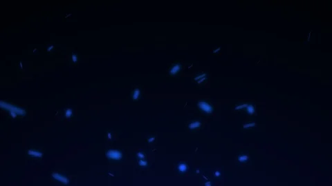 Blue Particles From Invisible Sci-Fi Fla... | Stock Video | Pond5