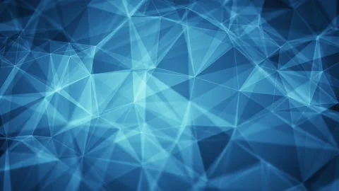 Blue polygons and lines seamless loop sm... | Stock Video | Pond5