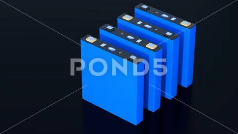 Blue Prismatic battery's for electric vehicles, LFP cell modules, mass ...