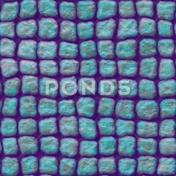 Blue, purple seamless pavement texture background: Royalty Free #47138494