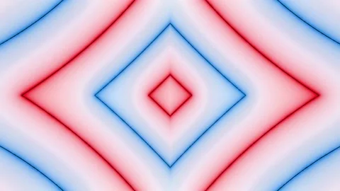 Blue red color square zoom in background... | Stock Video | Pond5