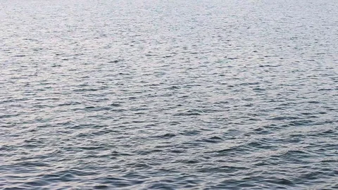 Blue river or sea surface close-up natur... | Stock Video | Pond5