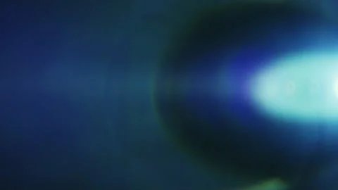 Blue round light flame on black backgrou... | Stock Video | Pond5