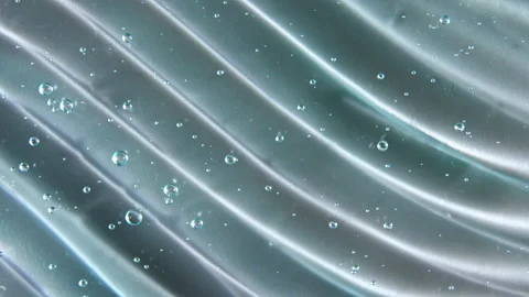 Blue serum texture, clear liquid gel bac... | Stock Video | Pond5