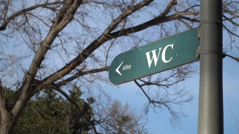 Toilet Pictogram Stock Video Footage | Royalty Free Toilet Pictogram ...