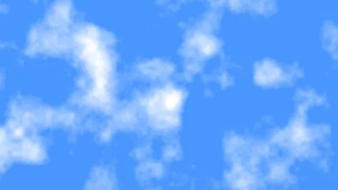 blue sky and clouds fast move background... | Stock Video | Pond5