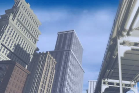 Blue Sky City Background Loop | Stock Video | Pond5