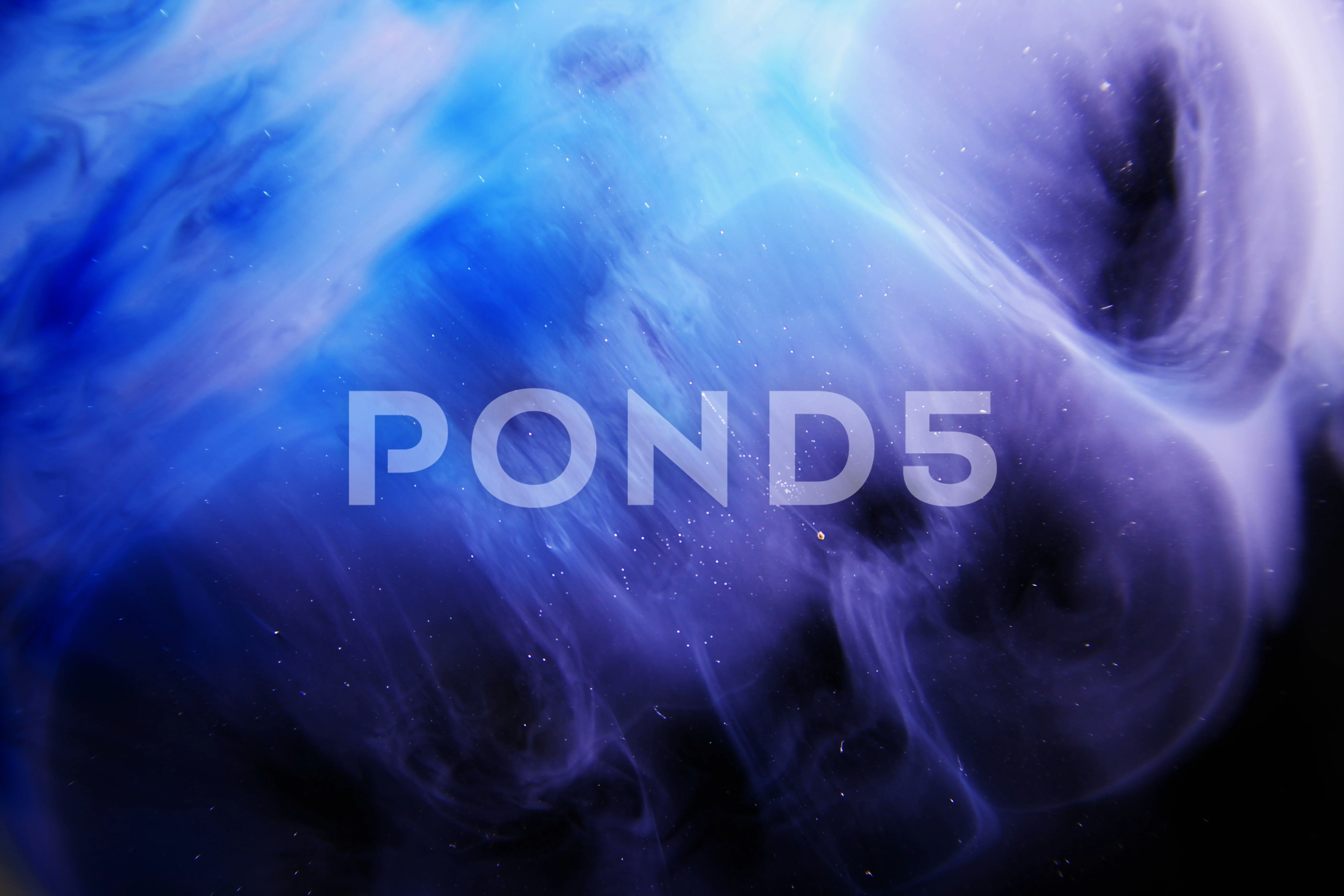Purple And Blue Space Clouds