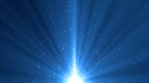 Blue star animation. | Stock Video | Pond5