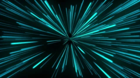 Blue star zoom out loop motion, 3D Anima... | Stock Video | Pond5