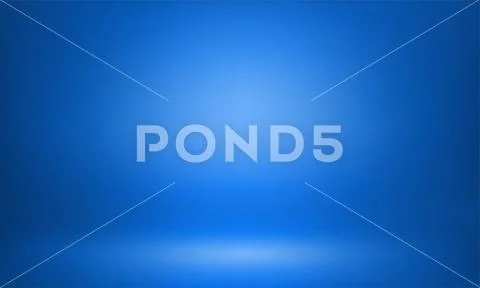 Blue studio 3D room lightbox light background ~ Clip Art #135165975