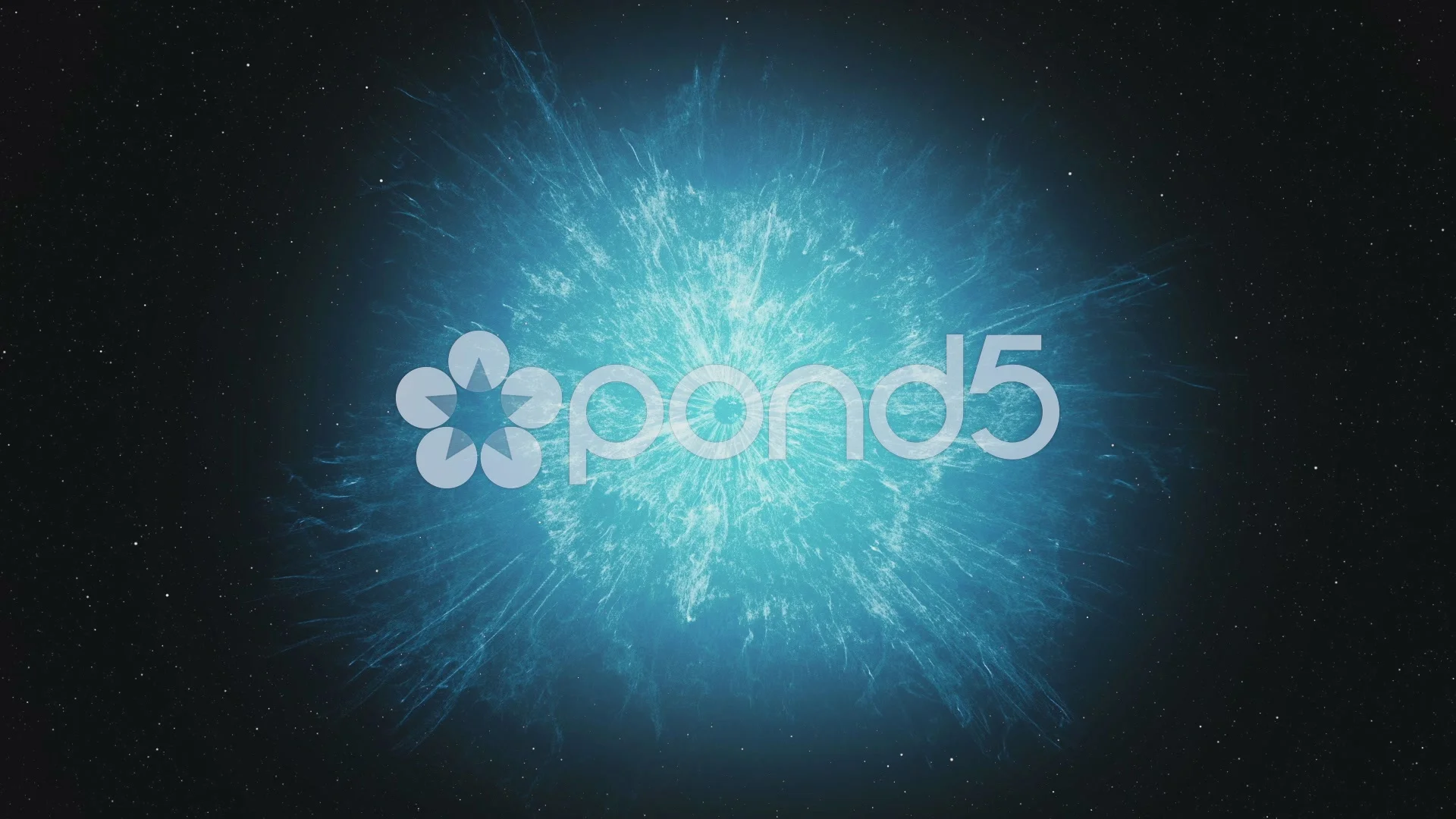 Blue Supernova Explosion Wallpaper