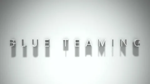 blue teaming 3D title animation white te... | Stock Video | Pond5