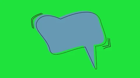 Thought Bubble Green Screen Stock Videos – Royalty-Free HD & 4K Videos