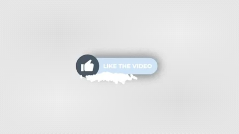 Blue like the video button animation wit... | Stock Video | Pond5