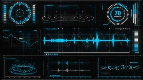 Audio Interface Recording Stock Video Footage | Royalty Free Audio ...