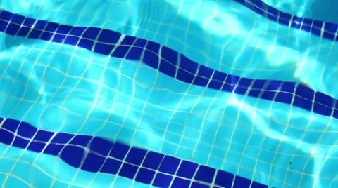 Blue water background, loop | Stock Video | Pond5