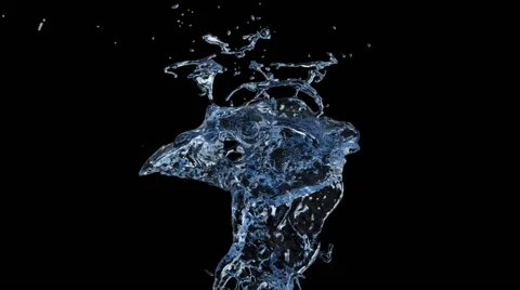 Water Alpha Channel Stock Video Footage | Royalty Free Water Alpha ...