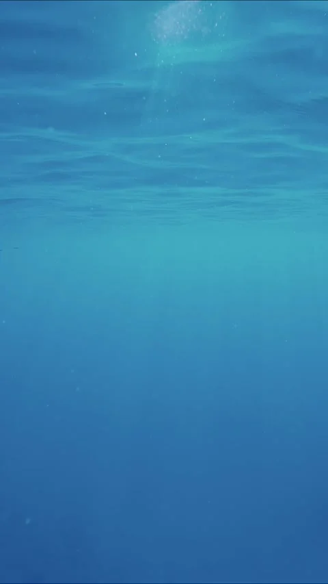 Blue water surface with sun rays, Natura... | Stock Video | Pond5
