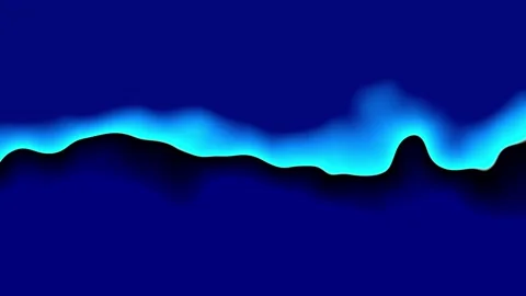 Blue Water Fall Animation Stock Video Footage | Royalty Free Blue Water ...