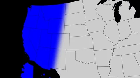 A 'Blue Wave' of Democratic takeover, re... | Stock Video | Pond5