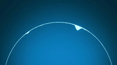 Blue waveform background, HD 1080p, loop... | Stock Video | Pond5