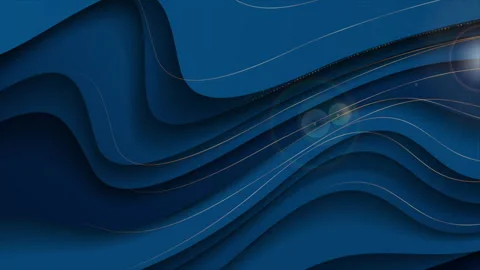 Blue wavy abstract motion background wit... | Stock Video | Pond5