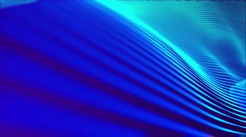Blue Wavy Motion Background, Loop | Stock Video | Pond5